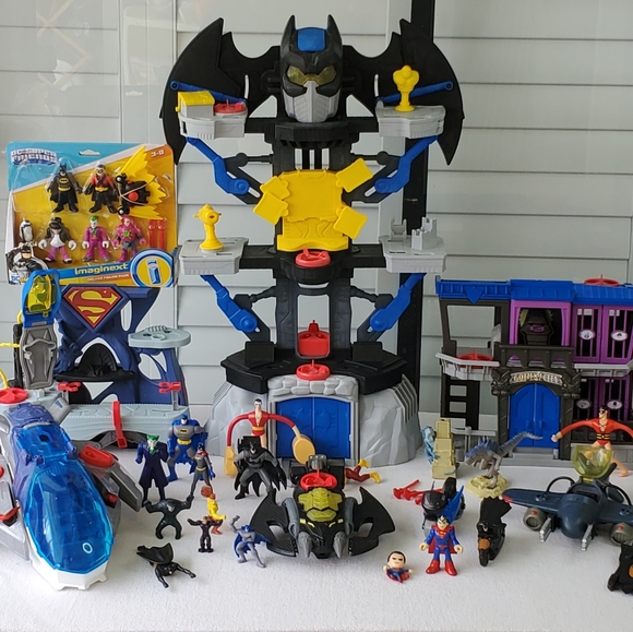 Fisher-Price | Toys | Imaginext Batman Sets And Superman Set Lot ...